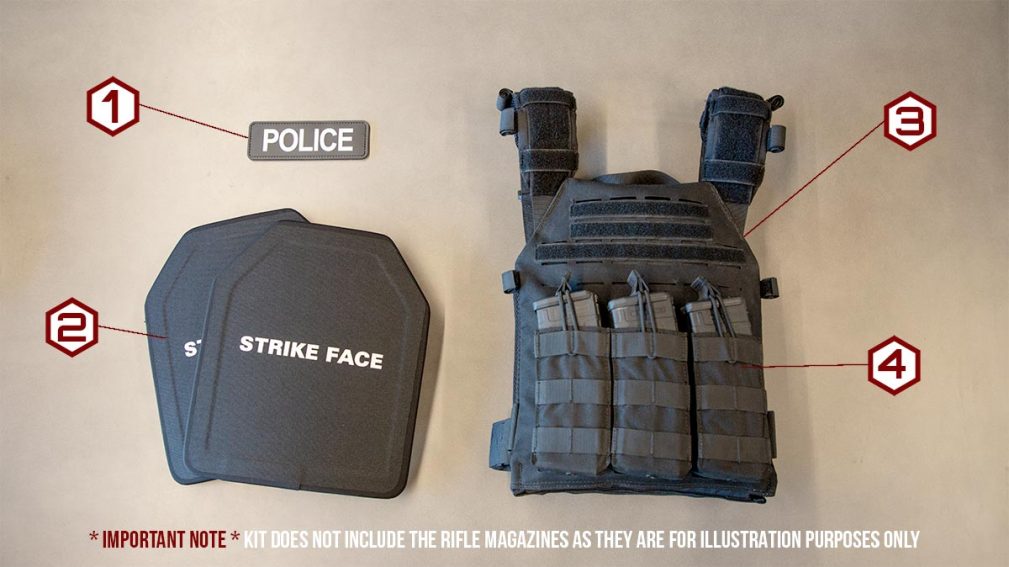 Rapid Response Kit - Ballistic Vest and Plates | Covered 6